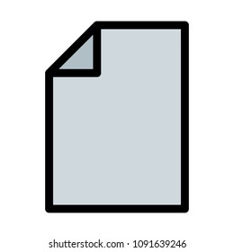 Blank New File Stock Vector (Royalty Free) 1091639246 | Shutterstock