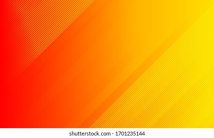 Blank Orange Background Abstract Lines Creative Stock Vector (Royalty ...