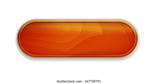 Blank Oval Button Wood Texture Wood 스톡 벡터(로열티 프리) 167739791 | Shutterstock