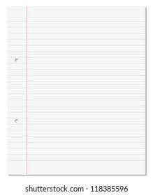 4,501 Notebook margins Images, Stock Photos & Vectors | Shutterstock