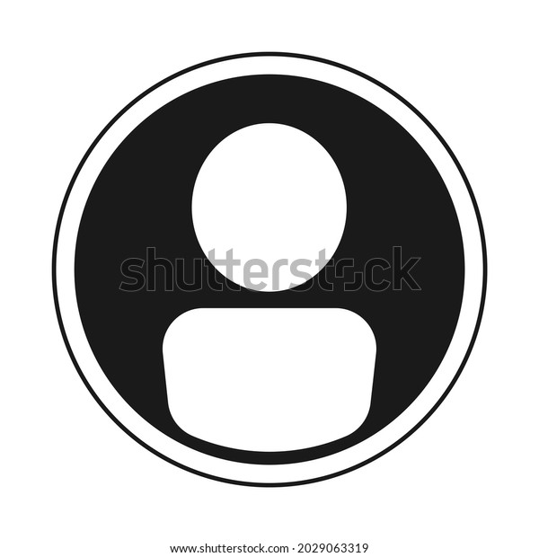 Blank Placeholder Profile Picture Vector Icon Stock Vector (Royalty ...