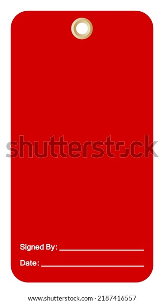 Vierge De Symbole De Balise Rouge, : image vectorielle de stock (libre ...