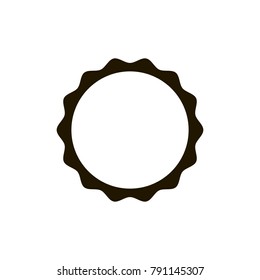 Blank Round Stamps Logo Sharp Rounded: เวกเตอร์สต็อก (ปลอดค่าลิขสิทธิ์ ...