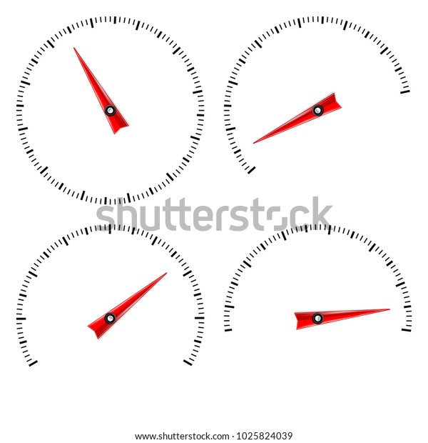 Blank Scales Vector Illustration Isolated On Stock Vector (Royalty Free ...