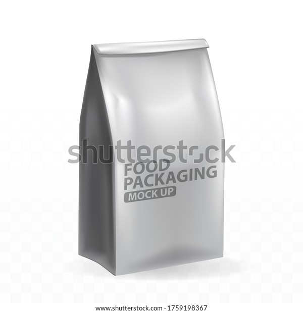 Blank Template Food Packaging Stock Vector (Royalty Free) 1759198367 ...