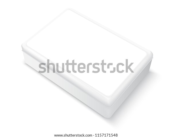 Blank Tin Box Template Packaging Design 库存矢量图（免版税）1157171548 | Shutterstock