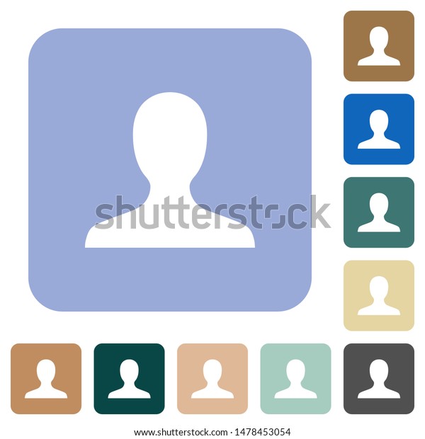 Blank User Avatar White Flat Icons: เวกเตอร์สต็อก (ปลอดค่าลิขสิทธิ์ ...