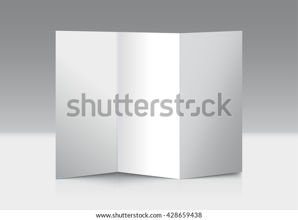 Montaje triple vectorial en blanco: vector de stock (libre de regalías ...