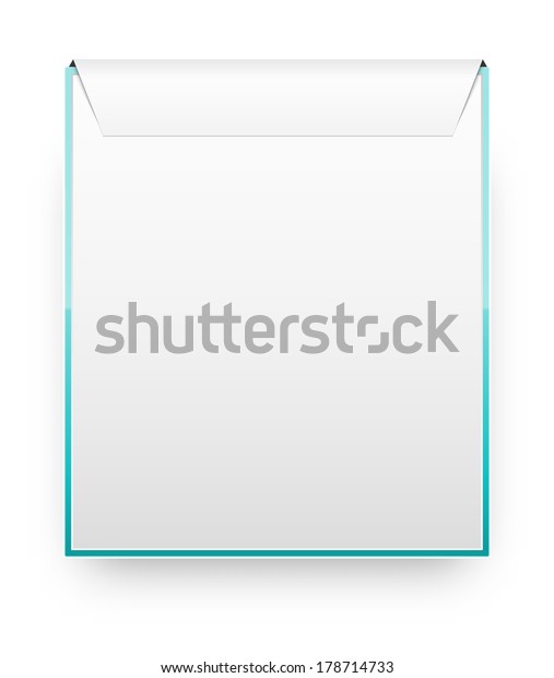 Blank Web Banner Blank Heading Blue Stock Vector (Royalty Free ...