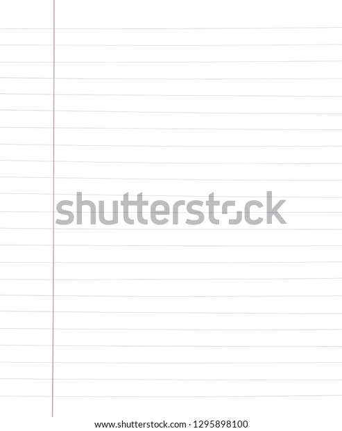 Blank White Worksheet Exercise Book Squared Stock Vector (Royalty Free ...