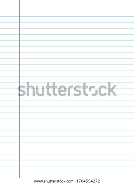 Blank White Worksheet Exercise Book Squared 库存矢量图（免版税）1704554272 ...