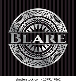 Blare Silver Emblem Vector Illustration Mosaic Stock Vector (Royalty ...