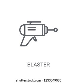 Blaster Icon Trendy Blaster Logo Concept Stock Vector (Royalty Free ...