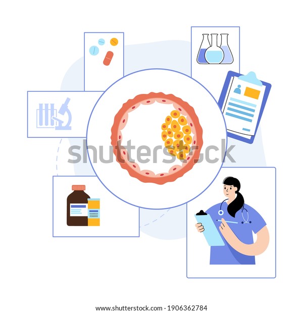 Blastocyst Stem Cell Icon Embryo Development Stock Vector (Royalty Free ...