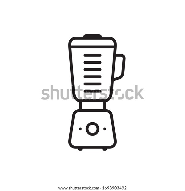 Blender Vector Icon Blender Symbol Isolated: เวกเตอร์สต็อก (ปลอดค่า ...