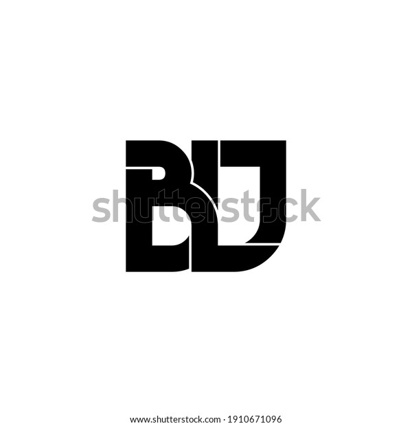 Blj Letter Original Monogram Logo Design Stock Vector (Royalty Free ...