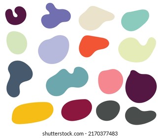 Blob Hand Drawn Abstract Line Art Stock Vector (Royalty Free ...