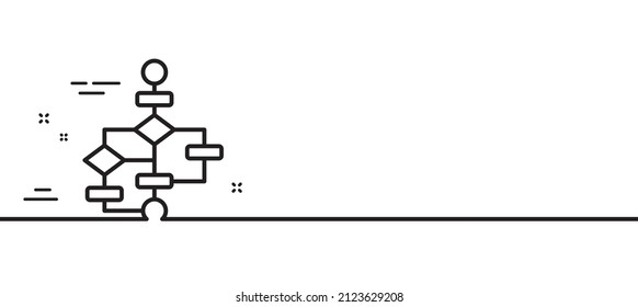Block Diagram Line Icon Path Scheme Stock Vector (Royalty Free) 2123629208 | Shutterstock