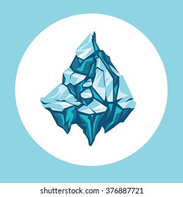 Block Ice Form Pyramid On White Stock Vector (Royalty Free) 376887721 ...
