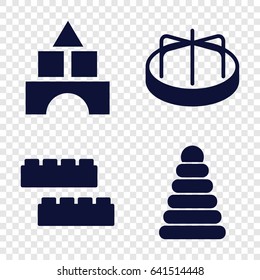 Block Icons Set Set 4 Block Stock Vector (Royalty Free) 641514448 ...