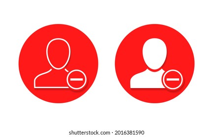 722 Unfriend icon Images, Stock Photos & Vectors | Shutterstock