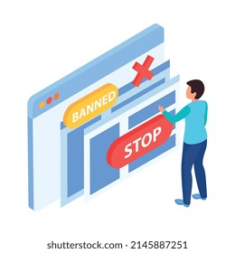 4,519 User ban Images, Stock Photos & Vectors | Shutterstock