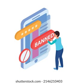 4,519 User ban Images, Stock Photos & Vectors | Shutterstock