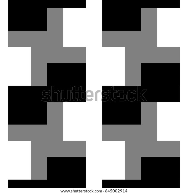 Blocks Wallpaper Repeated Color Figures Abstract Stock Vector (Royalty ...