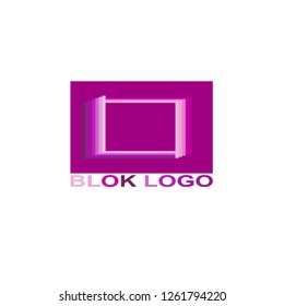 Blok Logo Template Stock Vector (Royalty Free) 1261794220 | Shutterstock