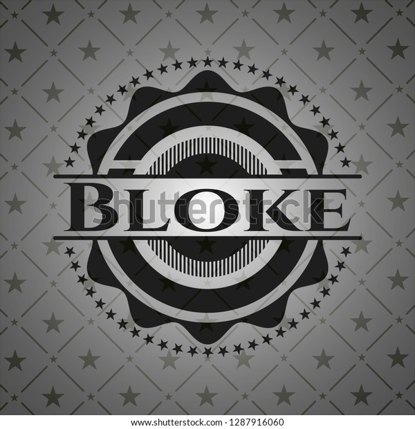 Bloke Black Emblem Stock Vector (Royalty Free) 1287916060 | Shutterstock