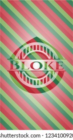 Bloke Christmas Emblem Stock Vector (Royalty Free) 1234100920 ...