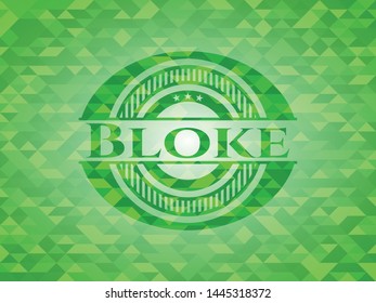 Bloke Green Emblem Mosaic Background Vector Stock Vector (Royalty Free ...