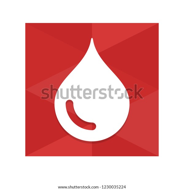 Blood App Icon Stock Vector (Royalty Free) 1230035224 | Shutterstock