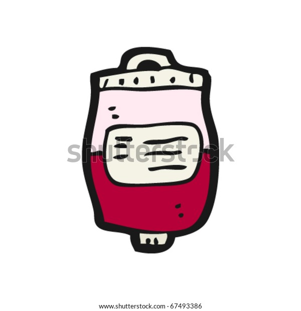 Blood Bag Cartoon Stock Vector (Royalty Free) 67493386 | Shutterstock