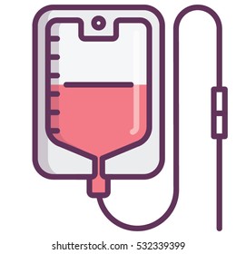 Blood Bottle Stock Vector (Royalty Free) 532339399 | Shutterstock
