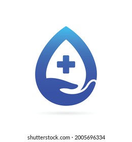 Blood Care Vector Symbol Icon Stock Vector (Royalty Free) 2005696334 ...