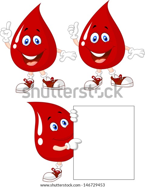 Blood Cartoon Stock Vector (Royalty Free) 146729453 | Shutterstock