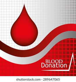 Blood Design Over White Background Vector Stock Vector (Royalty Free ...