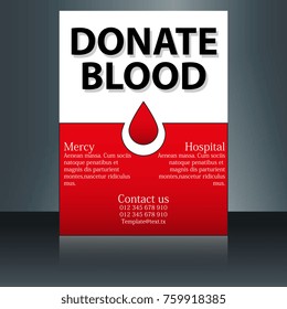 604 Blood donation brochure Images, Stock Photos & Vectors | Shutterstock