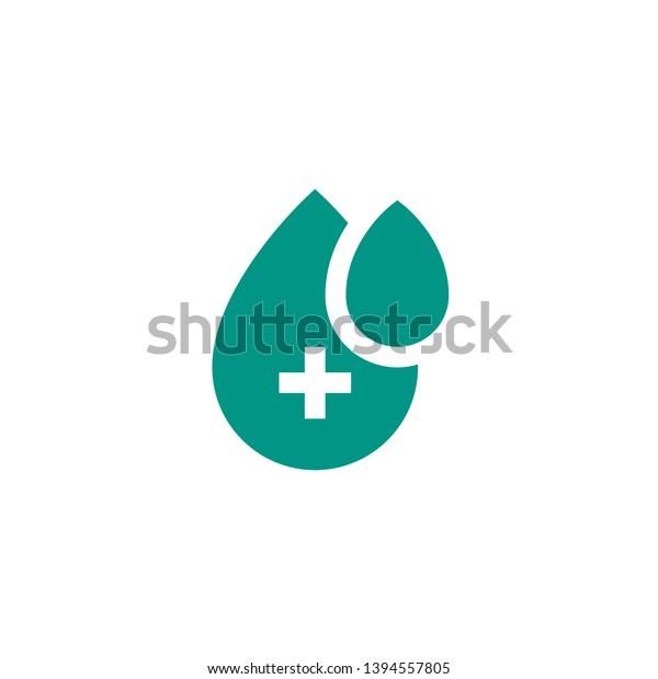 Blood Drip Cross Symbol Icon Icon Stock Vector (Royalty Free ...