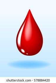 Blood Drop Graphic Vector Stock Vector (Royalty Free) 578884420 ...