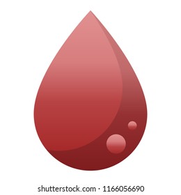 Blood Drop Graphic Vector Illustration Icon Stock Vector (Royalty Free ...