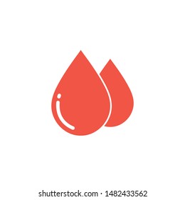 Blood Logo Icon Vector Illustration Template Stock Vector (Royalty Free ...