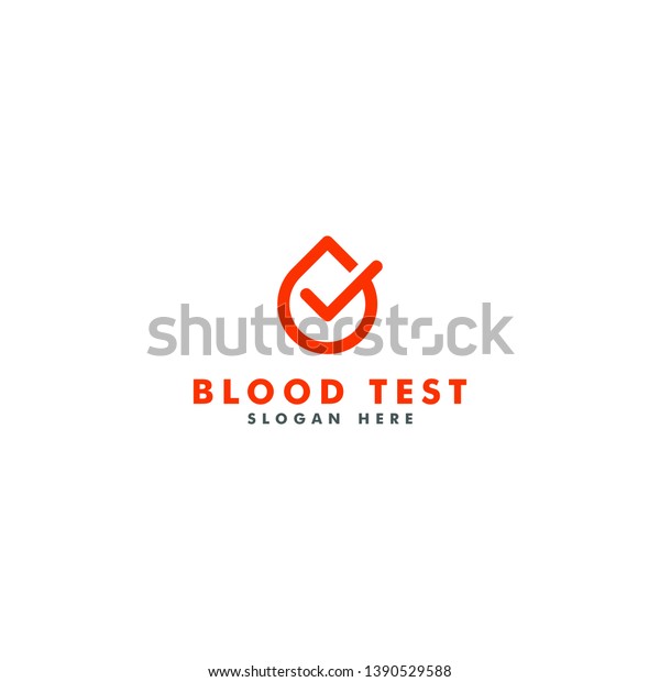 Blood Logo Template Icon Vector Illustration Stock Vector (Royalty Free ...