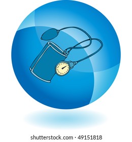 Blood Pressure Device Stock Vector (Royalty Free) 49151818 | Shutterstock