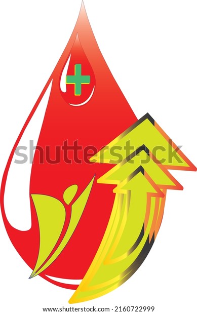Blood Progress Health Vector Logo Blood 库存矢量图（免版税）2160722999 | Shutterstock