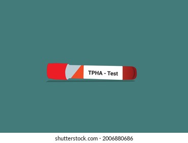 Blood Samples Tpha Test Test Tube Stock Vector (Royalty Free ...