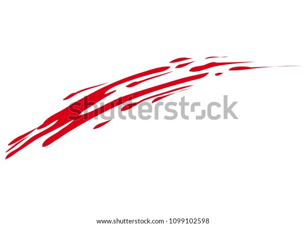 Blood Splash Vector Illustration Stock Vector (Royalty Free) 1099102598 ...