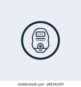 Blood Test Machine Icon Stock Vector (Royalty Free) 685142359 ...