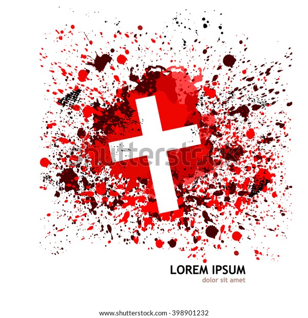 Bloody Cross Vector: เวกเตอร์สต็อก (ปลอดค่าลิขสิทธิ์) 398901232 ...